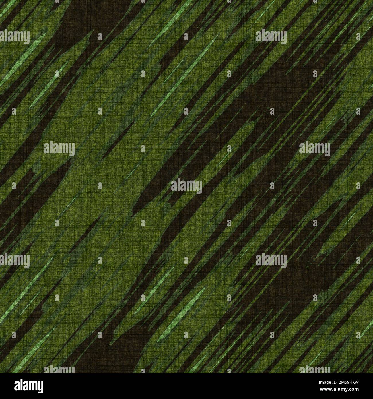 Green retro 1960s linen seamless pattern. Forest style vintage for ...