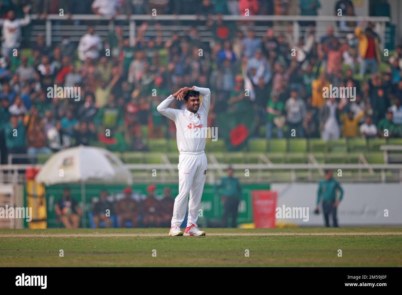 Bangladesh- India 2nd Test match day four at The Sher-e-Bangla National ...