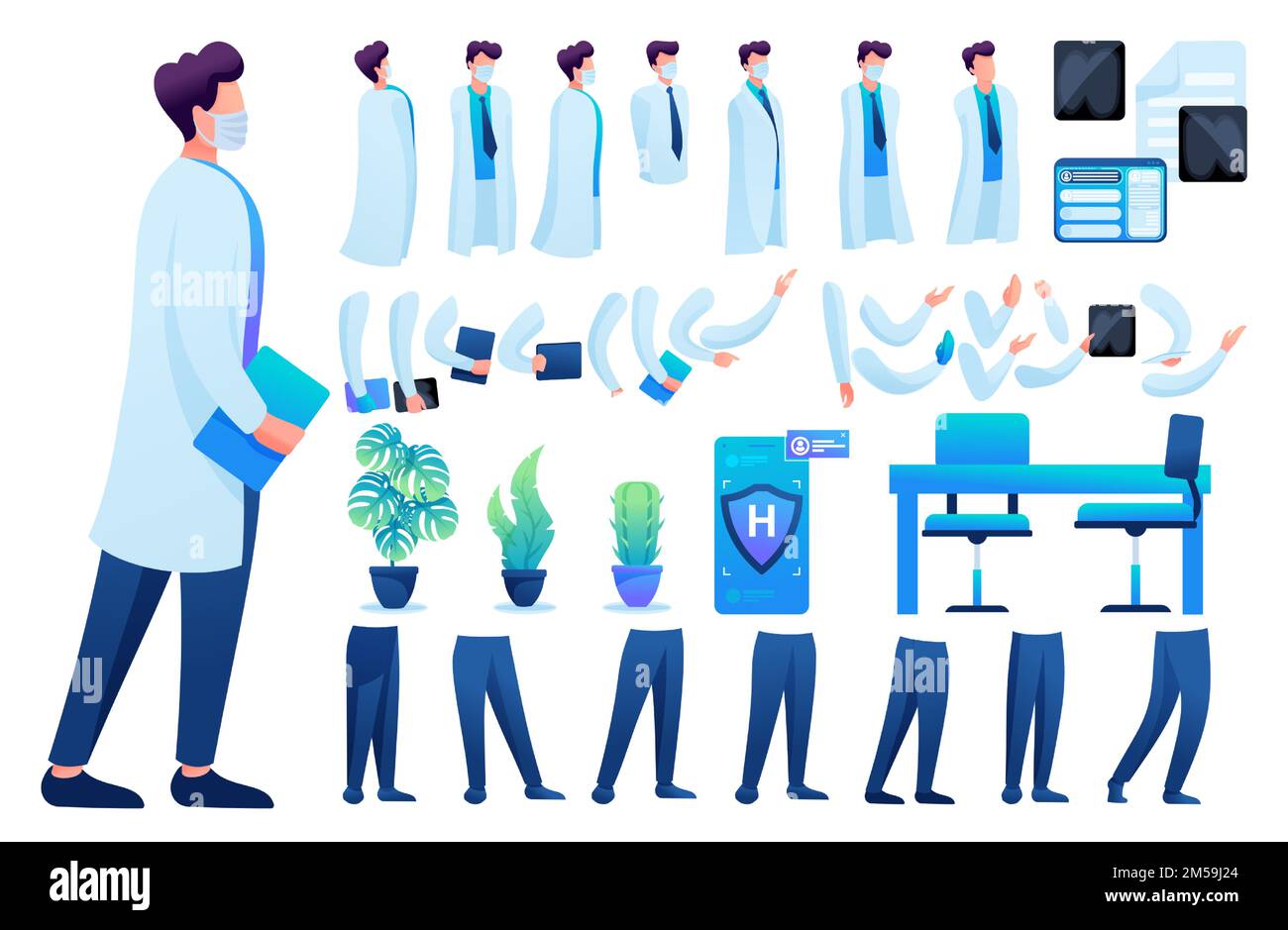 Constructor for creating a doctor N 8. Create your own doctor character ...