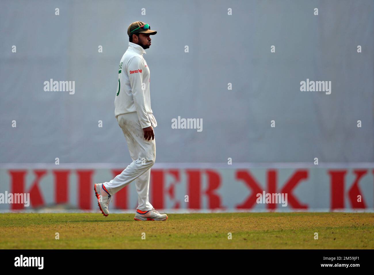 Bangladesh- India 2nd Test match day four at The Sher-e-Bangla National ...