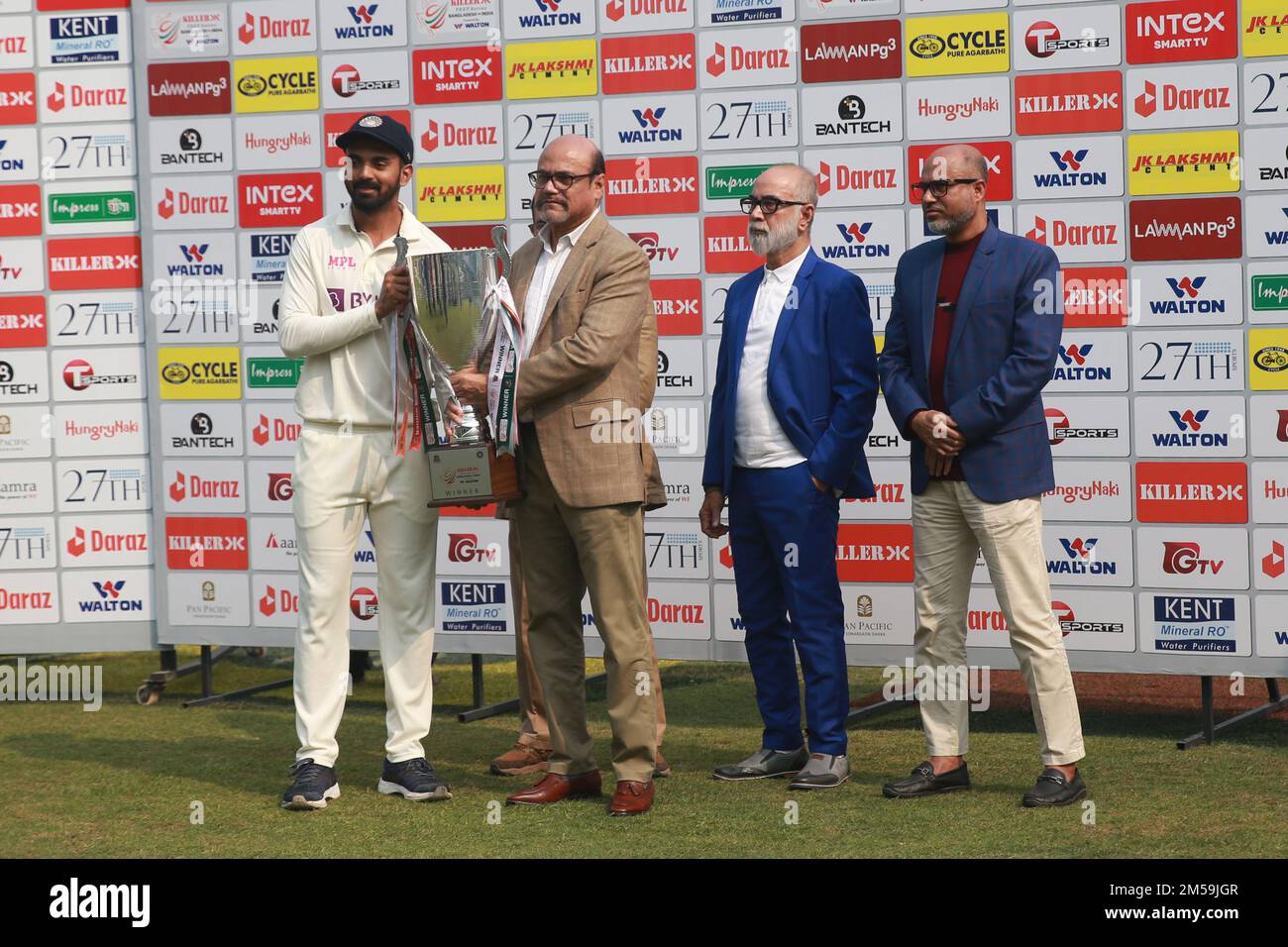 Bangladesh- India 2nd Test match day four at The Sher-e-Bangla National ...