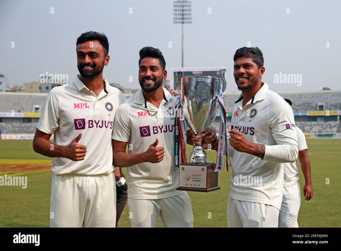 Bangladesh- India 2nd Test match day four at The Sher-e-Bangla National ...