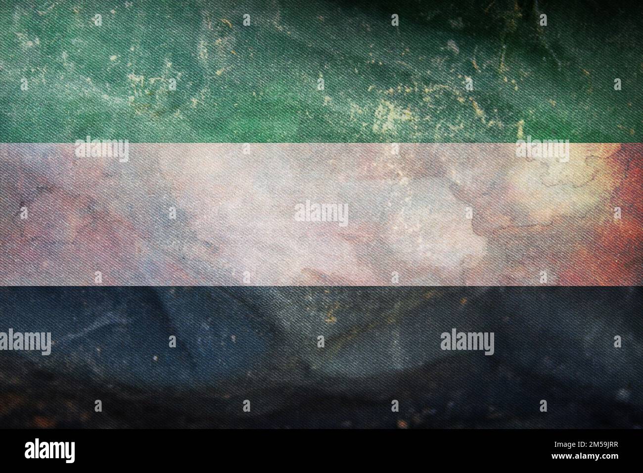 Top view of flag Hatonuevo, La Guajira Colombia. Colombian travel and ...