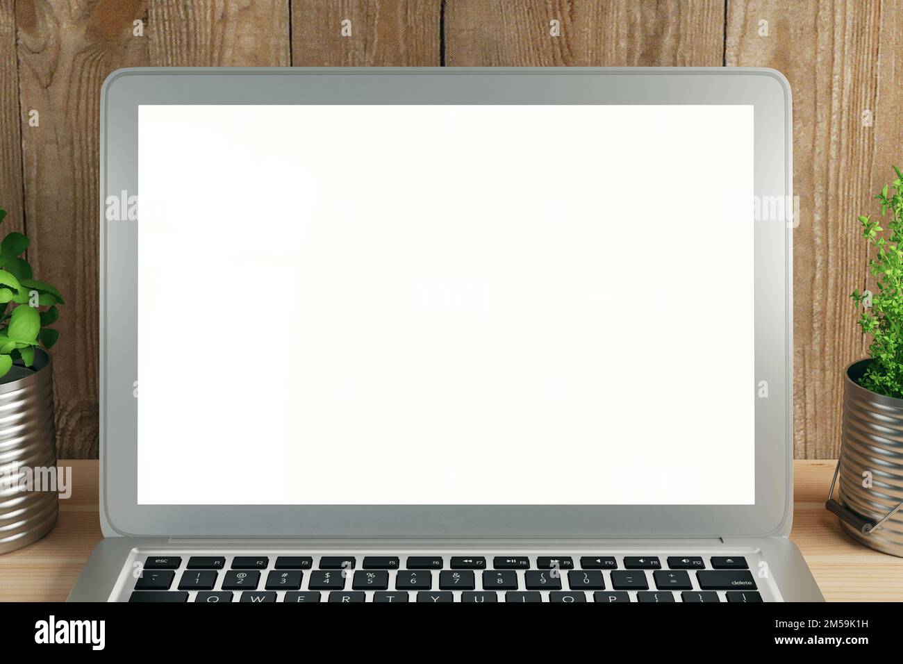 Close up Laptop Computer on Top of Office Table of a Businessman with ...