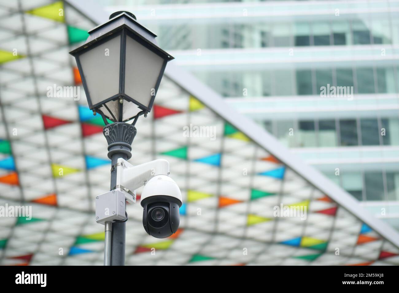 CCTV security camera operating outdoor Stock Photo - Alamy