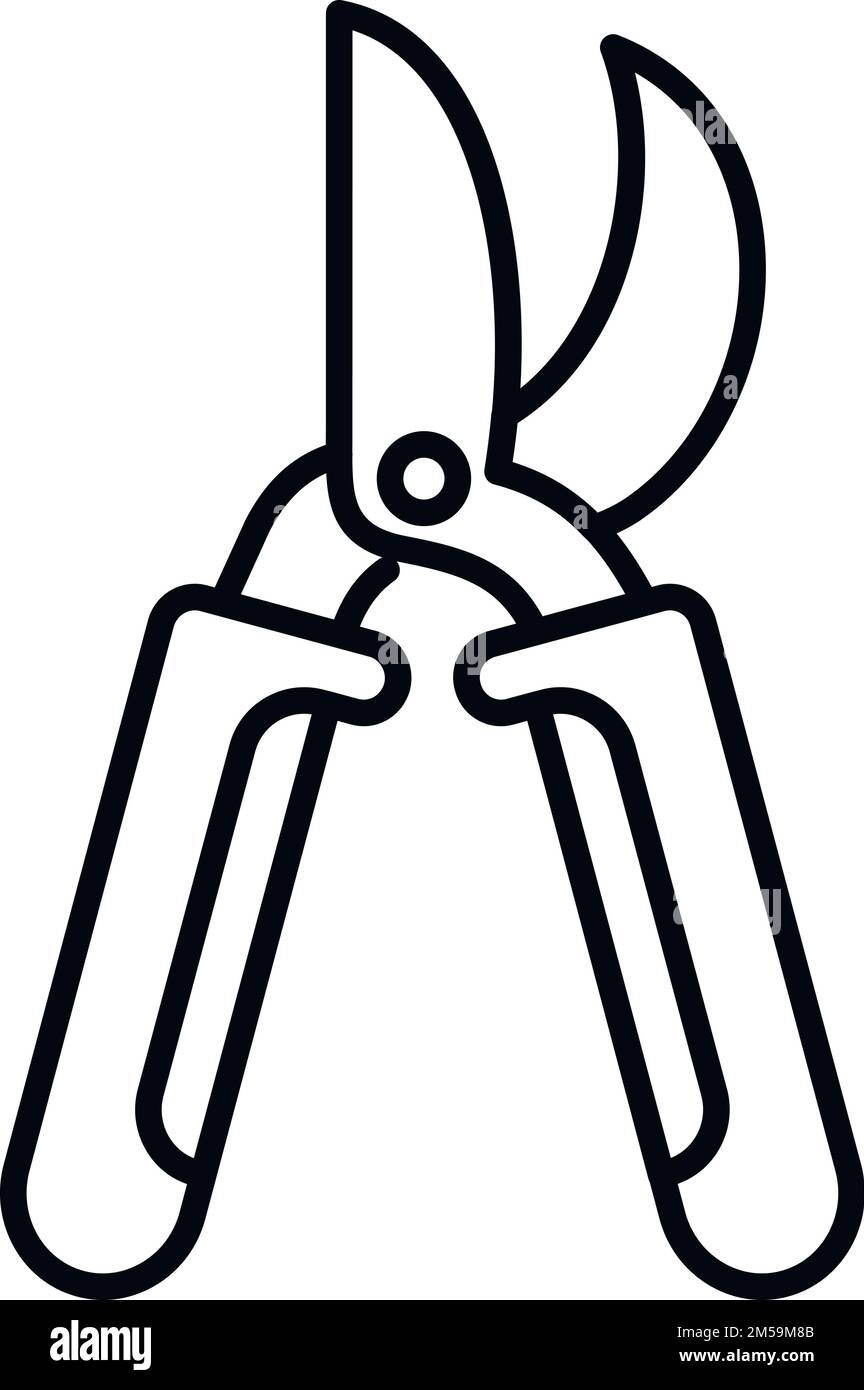 Secateur vector vectors hi-res stock photography and images - Alamy