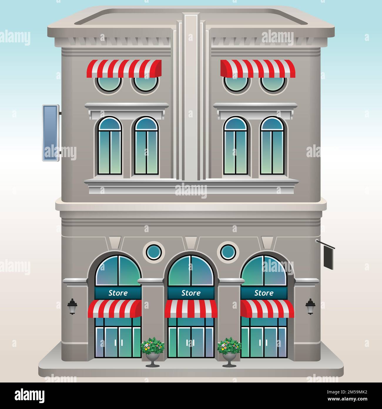 Detailed illustration of a retail store icon Stock Vector Image & Art ...