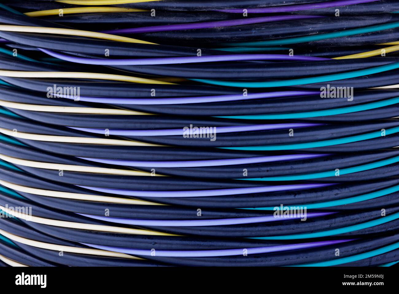 colored wires, colored background, cable Stock Photo - Alamy