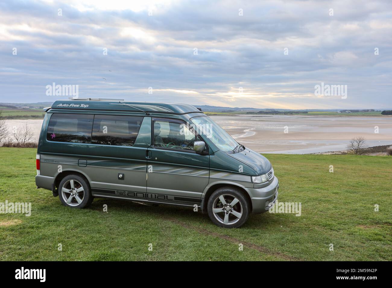 Mazda,Bongo,Friendee,campervan,van,vanlife,at,basic,camping,grounds ...