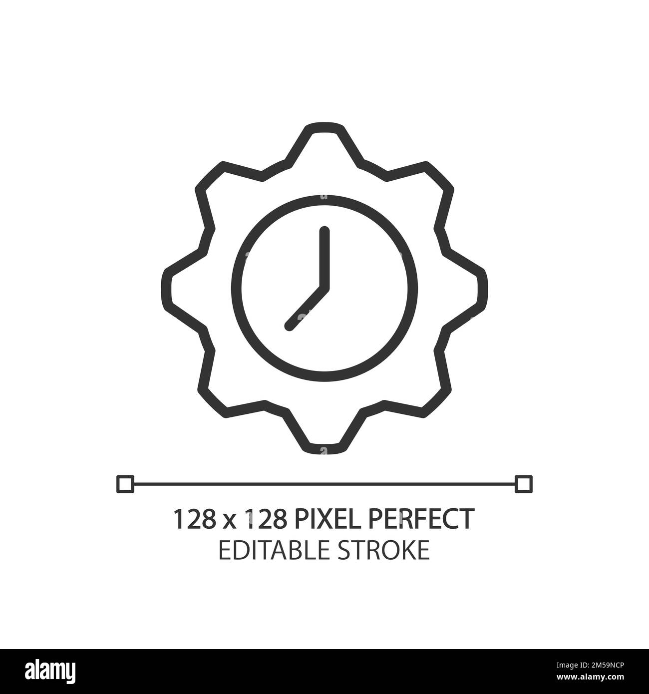 Time management pixel perfect linear icon Stock Vector Image & Art - Alamy Time management pixel perfect linear icon Stock Vector Image & Art - Alamy