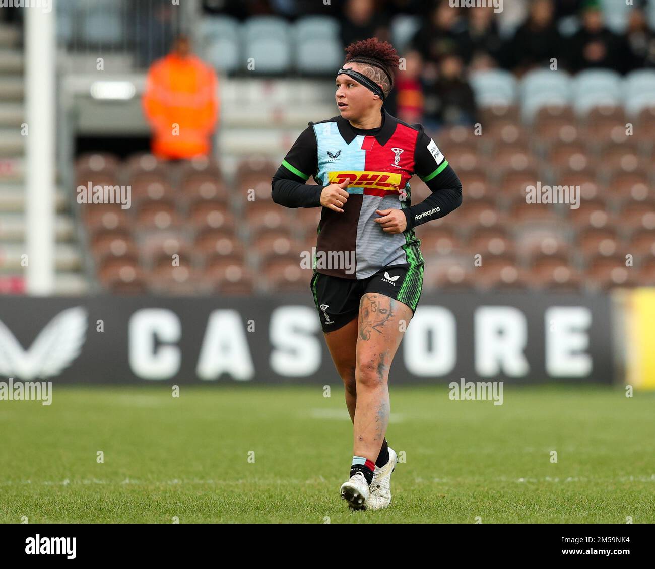Shaunagh Brown, making her final appearance for Harlequins Women ...