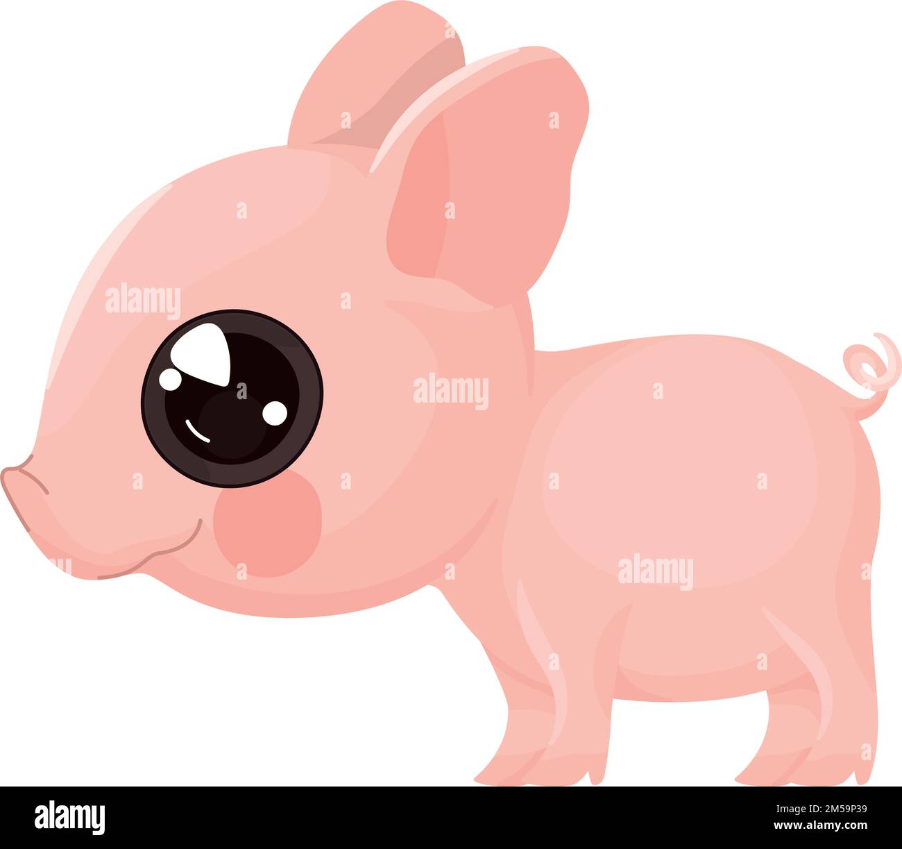 cute pig design Stock Vector Image & Art - Alamy