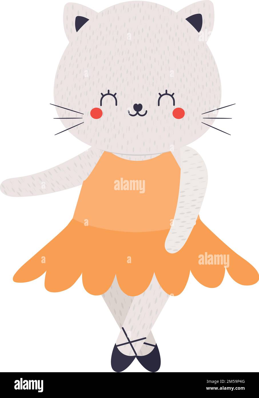 cat dancer of ballet Stock Vector Image & Art - Alamy