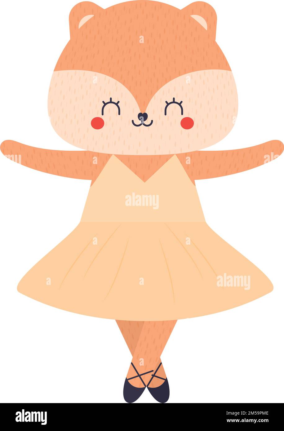 squirrel dancer of ballet Stock Vector Image & Art - Alamy