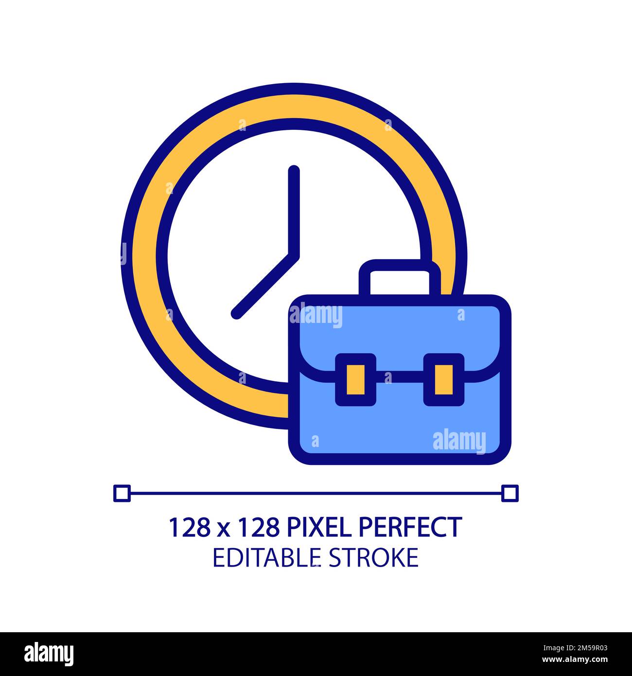 Period working clock Stock Vector Images - Alamy