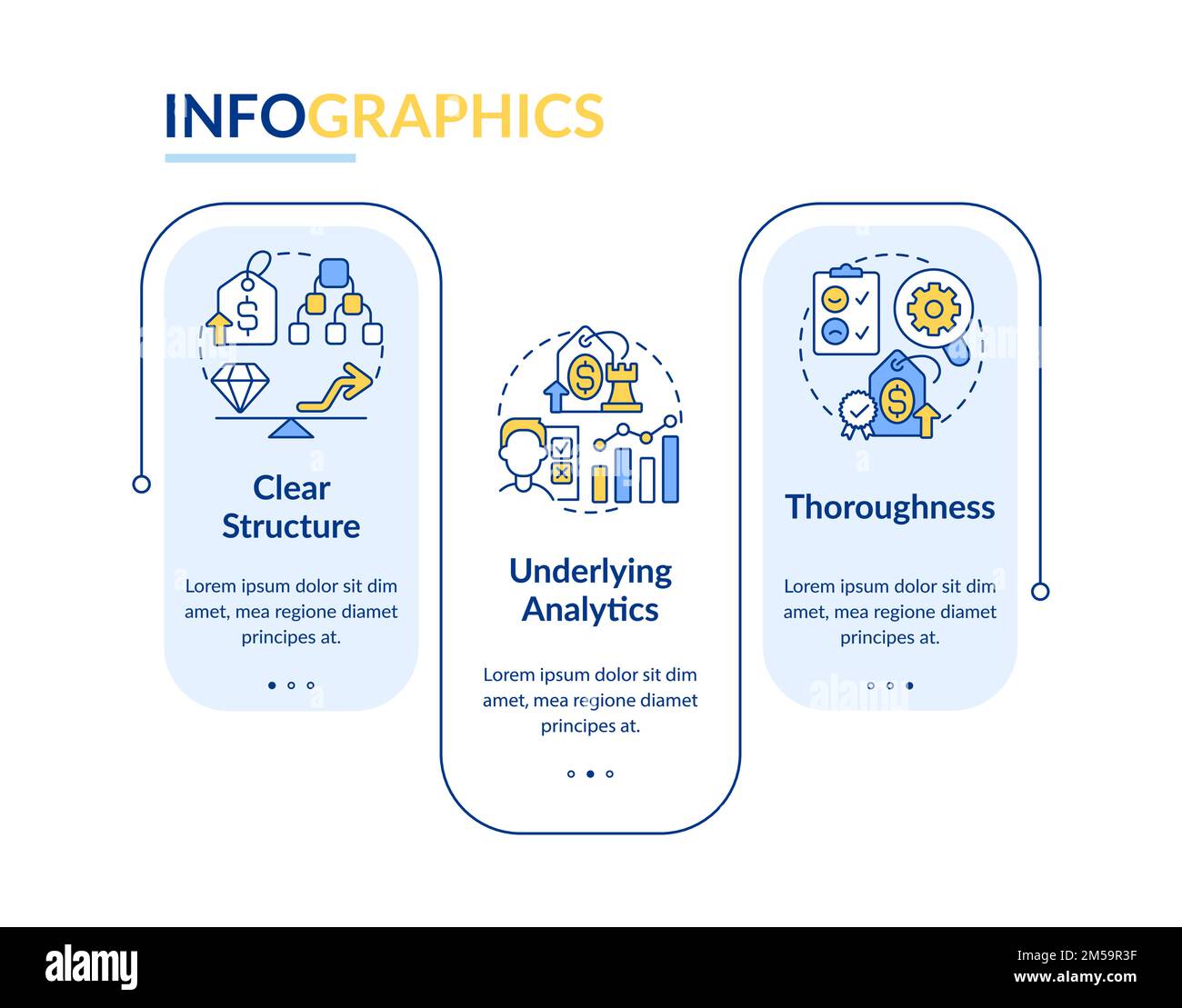 Customer analytics image Stock Vector Images - Alamy