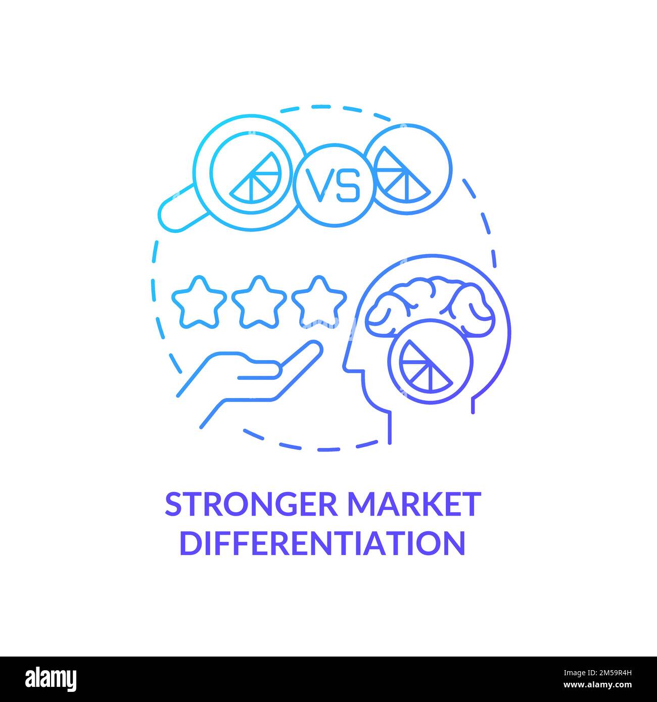Product differentiation Stock Vector Images - Alamy