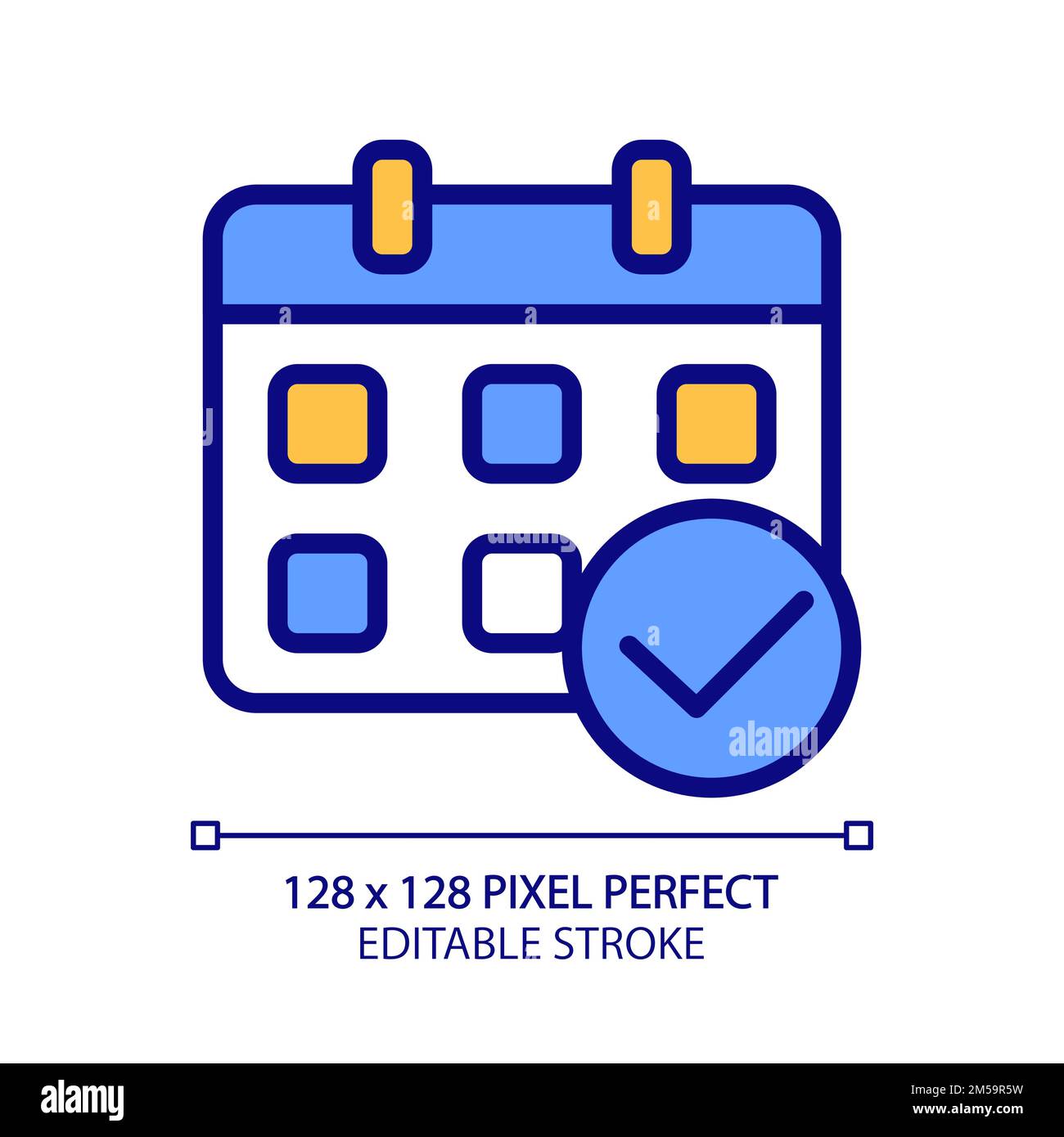 Check mark accept icon image Stock Vector Images - Alamy