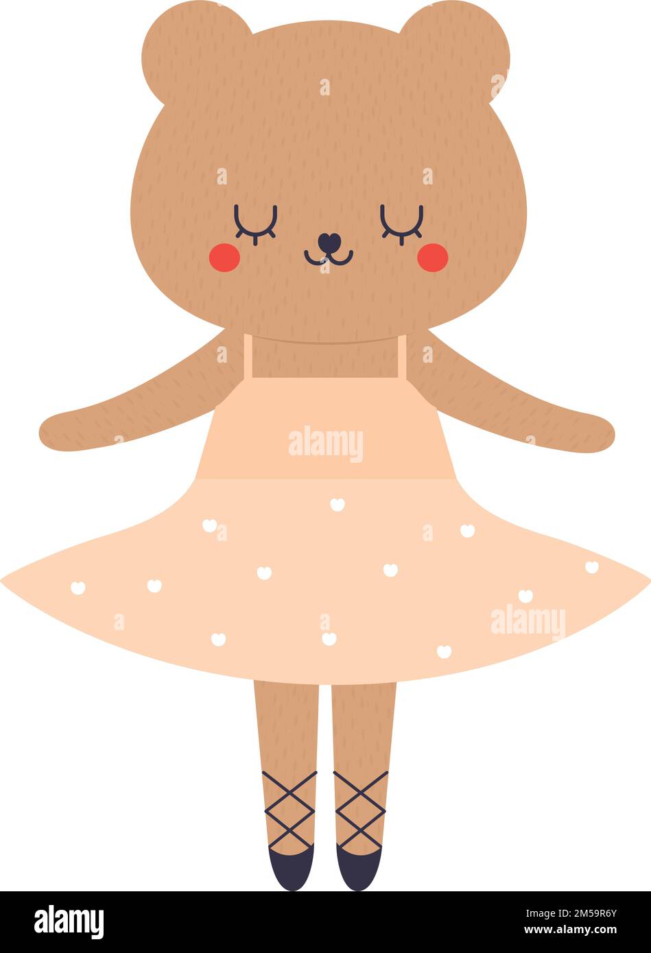 bear dancer of ballet Stock Vector Image & Art - Alamy