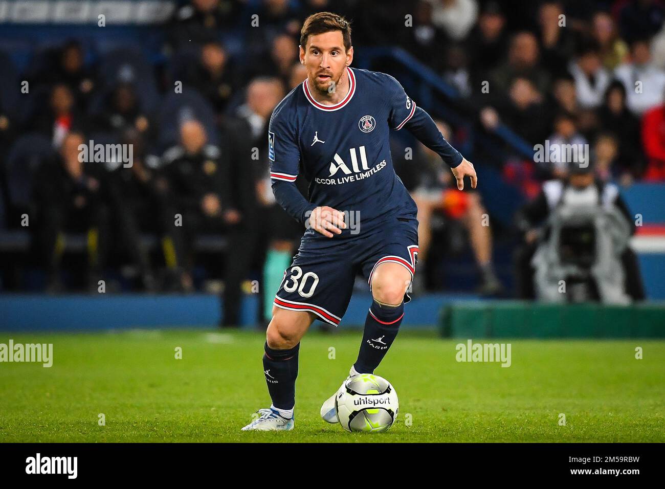 Lionel (Leo) MESSI of PSG during the French championship Ligue 1 ...