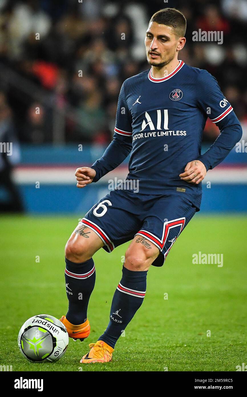 Marco VERRATTI of PSG during the French championship Ligue 1 football ...