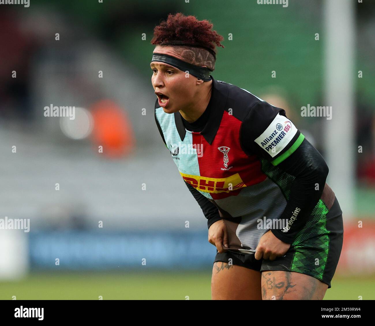 Shaunagh Brown, making her final appearance for Harlequins Women ...