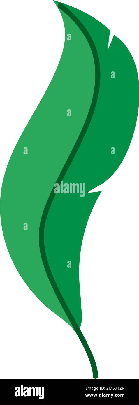 green feather icon Stock Vector Image & Art - Alamy
