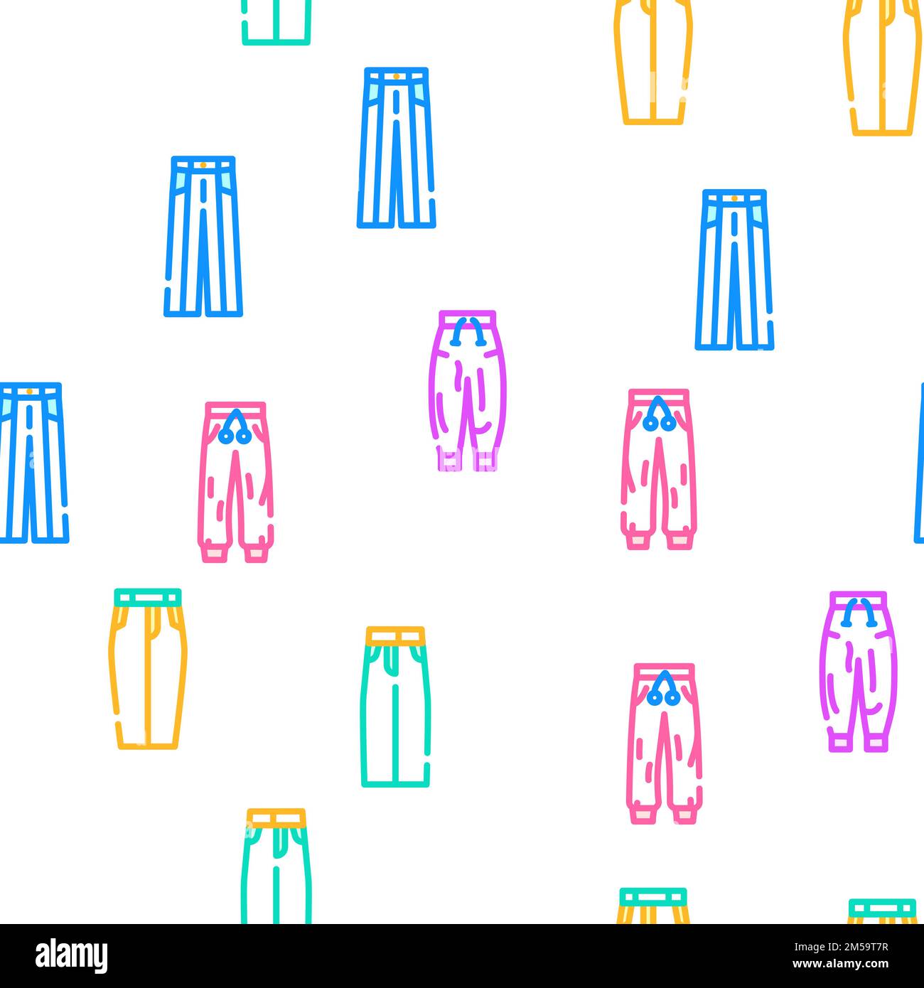 Seamless pants mockup hi-res stock photography and images - Alamy