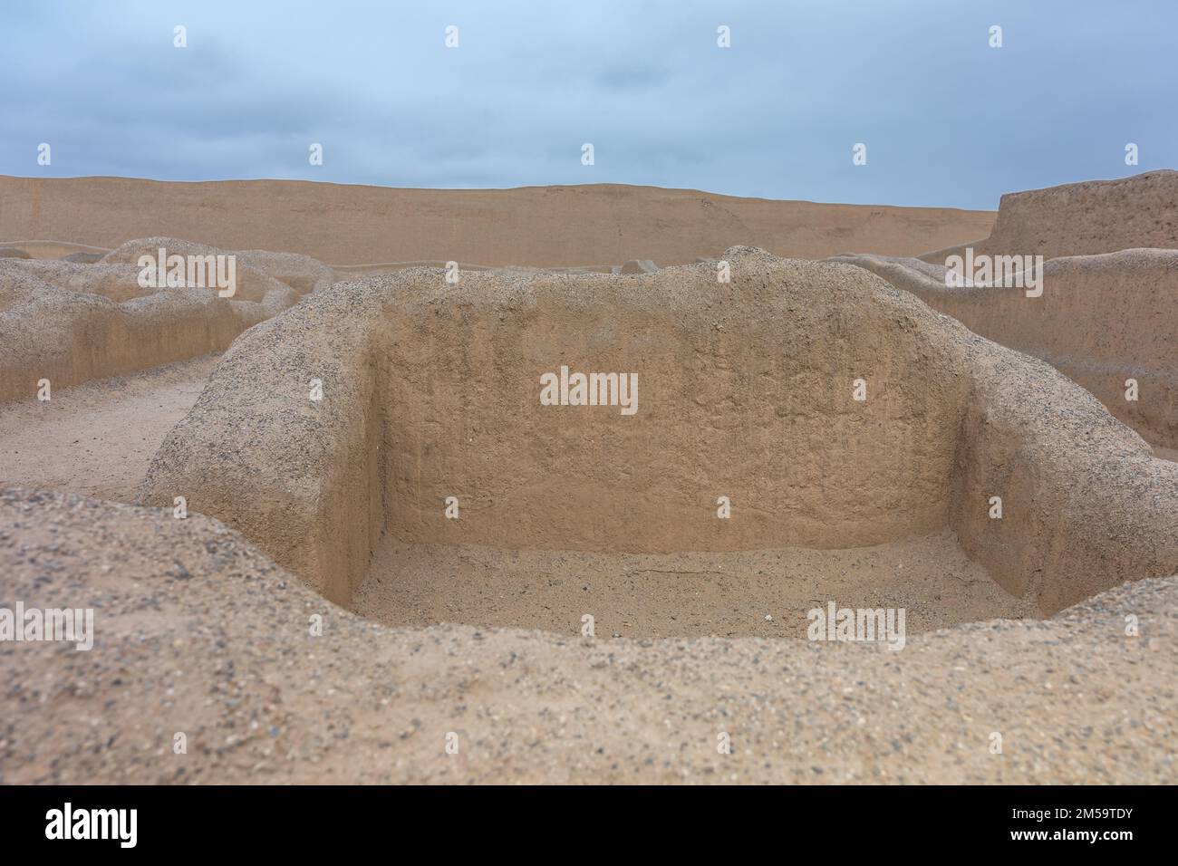 Sacred City of Caral-Supe archaeological site in Peru Stock Photo - Alamy