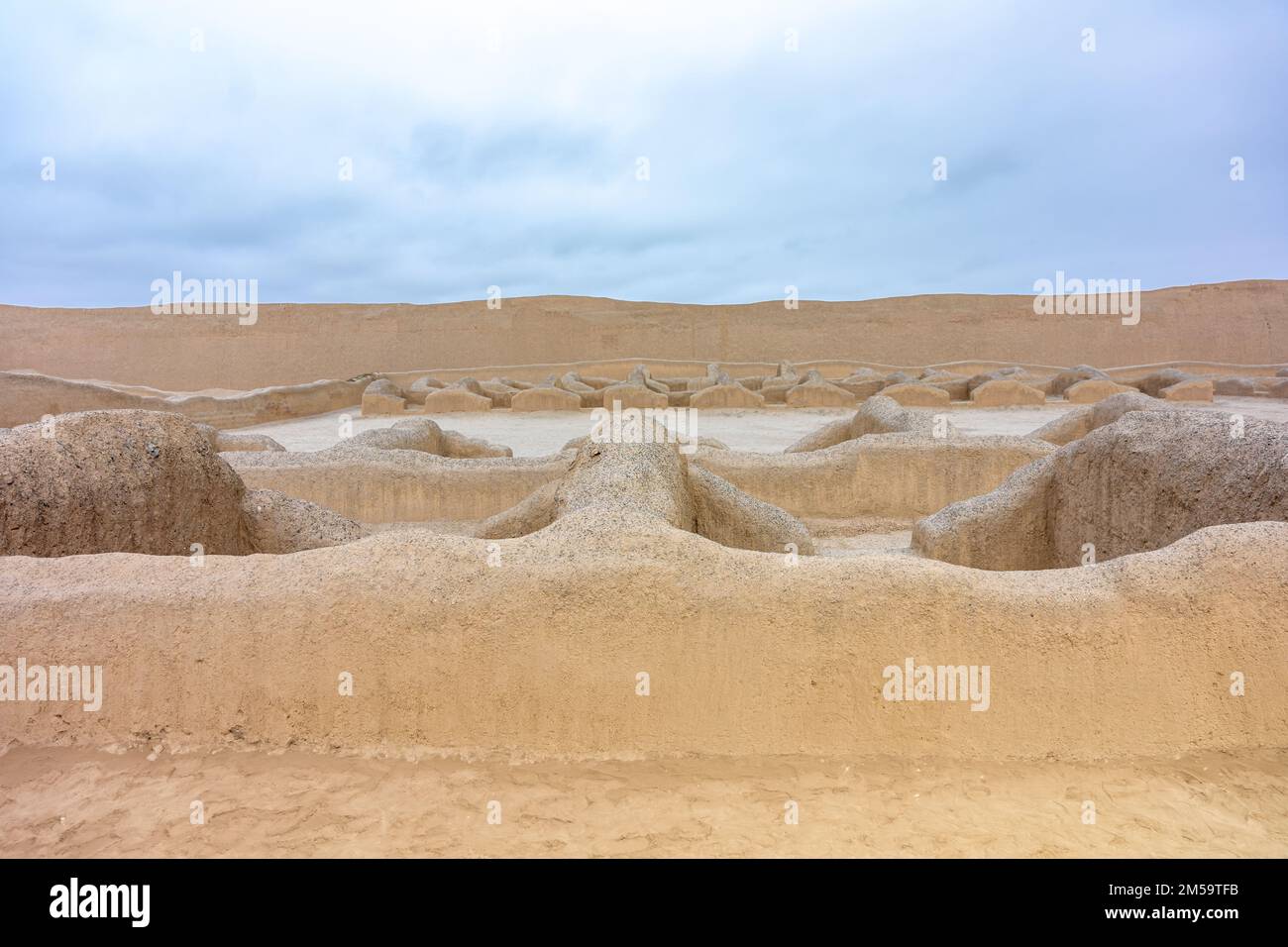 Sacred City of Caral-Supe archaeological site in Peru Stock Photo - Alamy