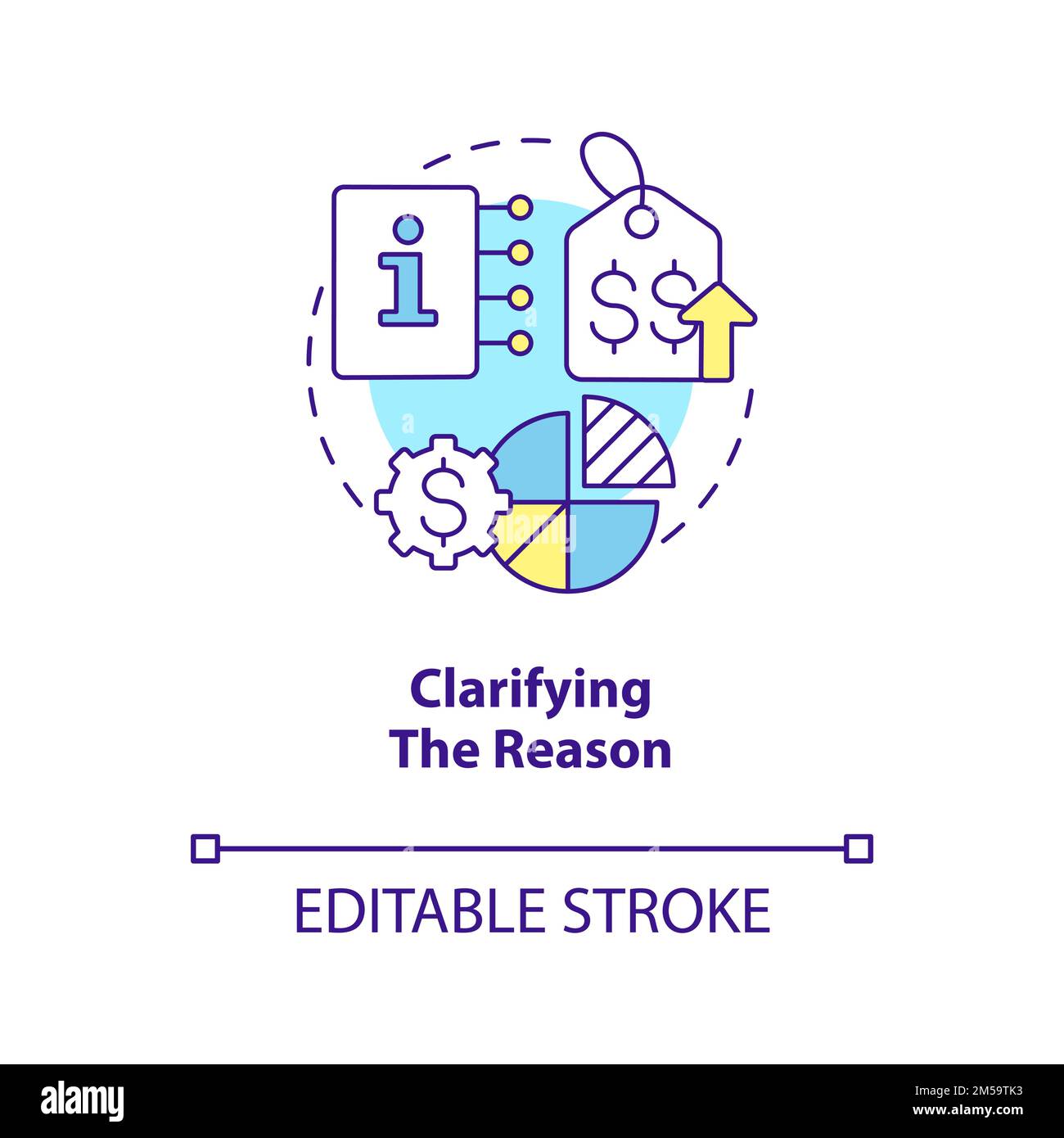 Clarifying reason concept icon Stock Vector Image & Art - Alamy Clarifying reason concept icon Stock Vector Image & Art - Alamy