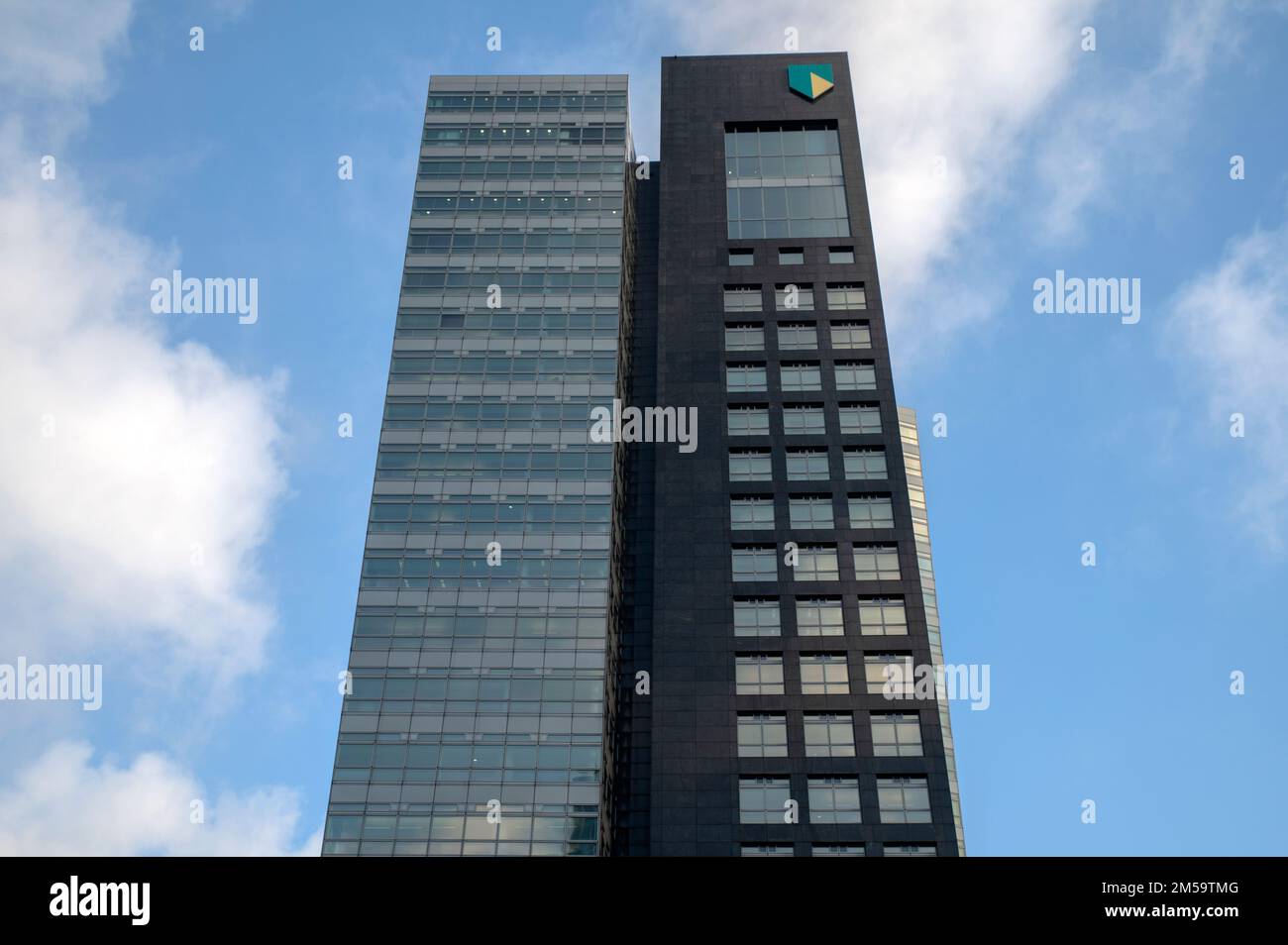 ABN AMRO Bank Headquarters Building At Gustav Mahlerplein Amsterdam The ...