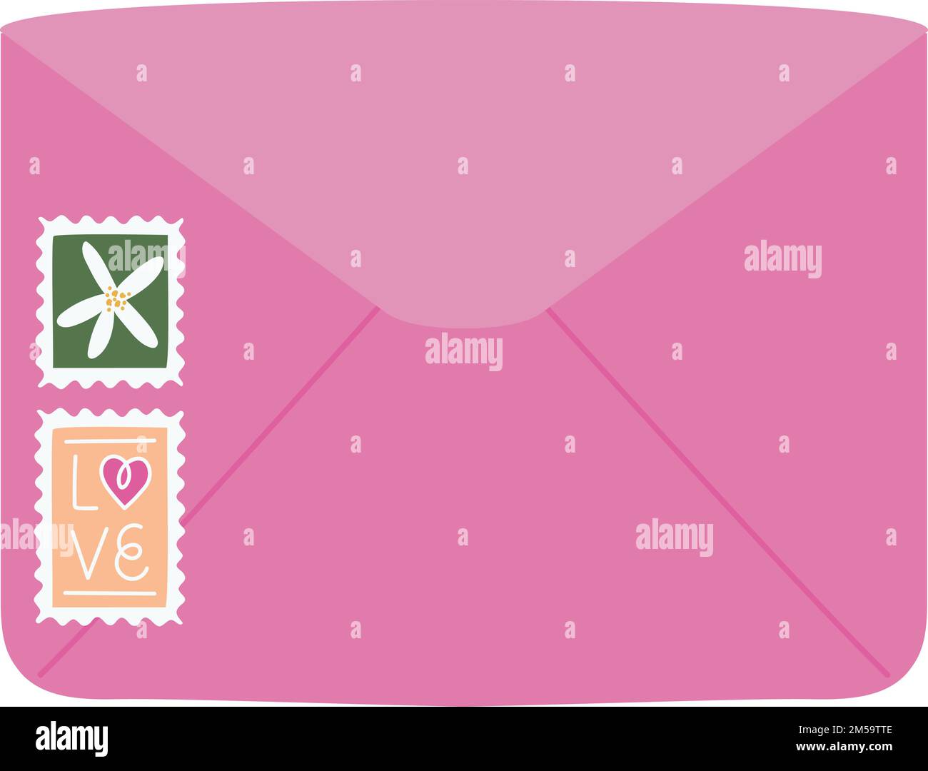 colored envelope image Stock Vector Image & Art - Alamy