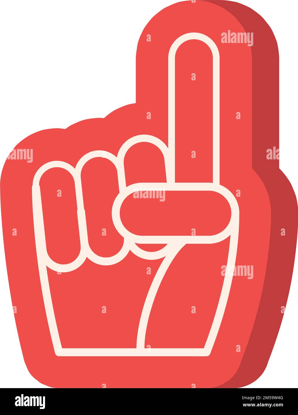 foam hand design Stock Vector Image & Art - Alamy