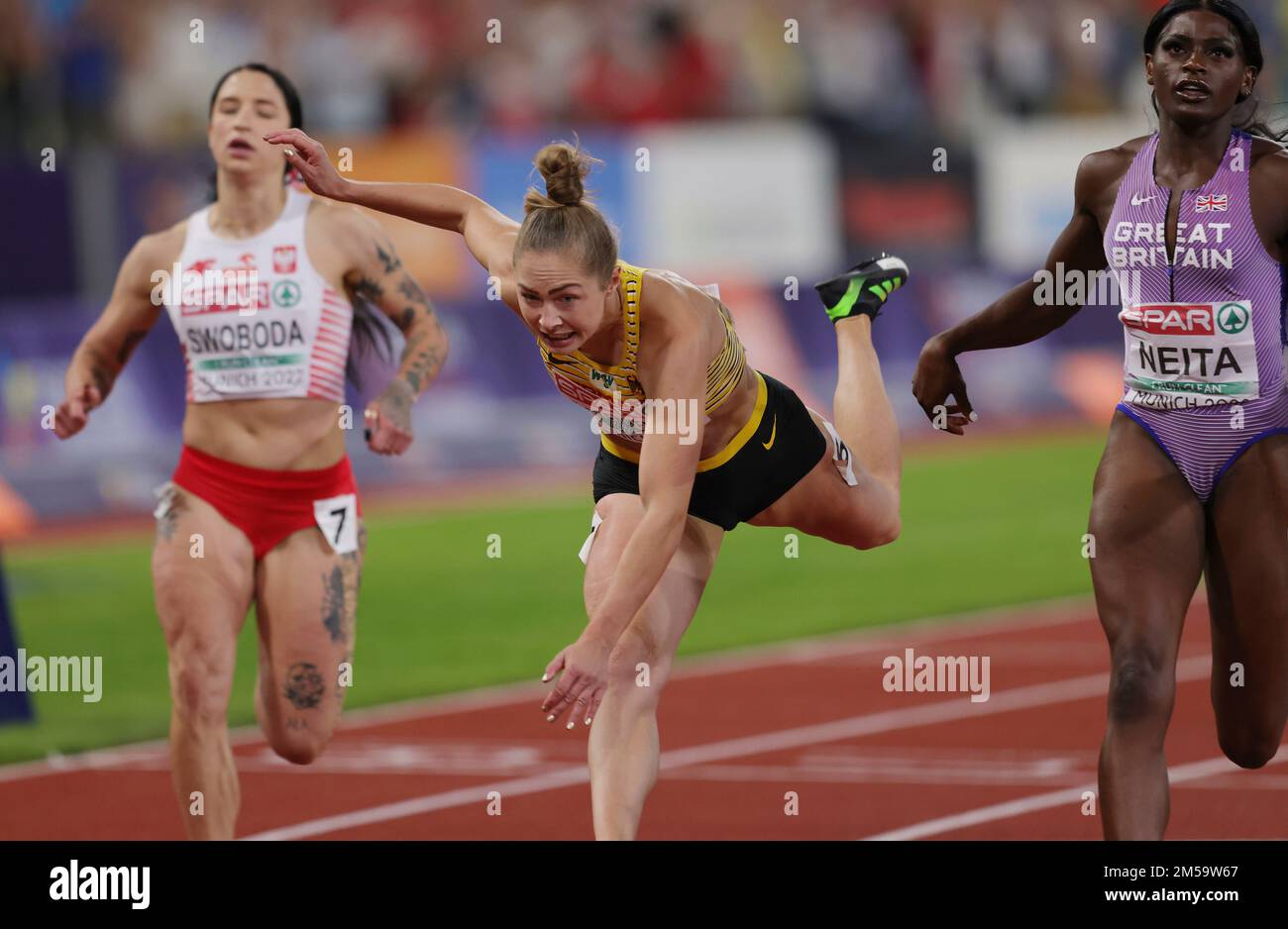 Munich, Deutschland. 16th Aug, 2022. firo: 08/16/2022, European ...