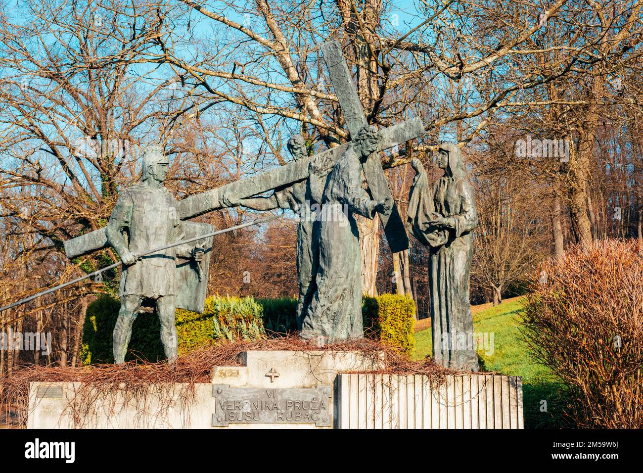 6th Station of the Cross - Veronica wipes the face of Jesus, pilgrimage ...