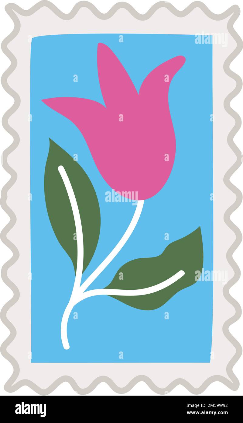 flower stamp icon Stock Vector Image & Art - Alamy