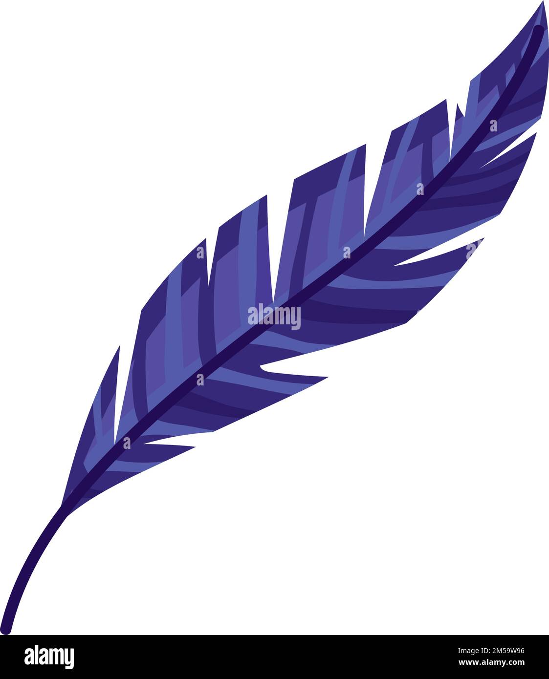 purple feather design Stock Vector Image & Art - Alamy