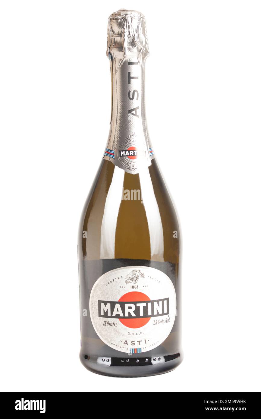Martini asti bottle Cut Out Stock Images & Pictures - Alamy