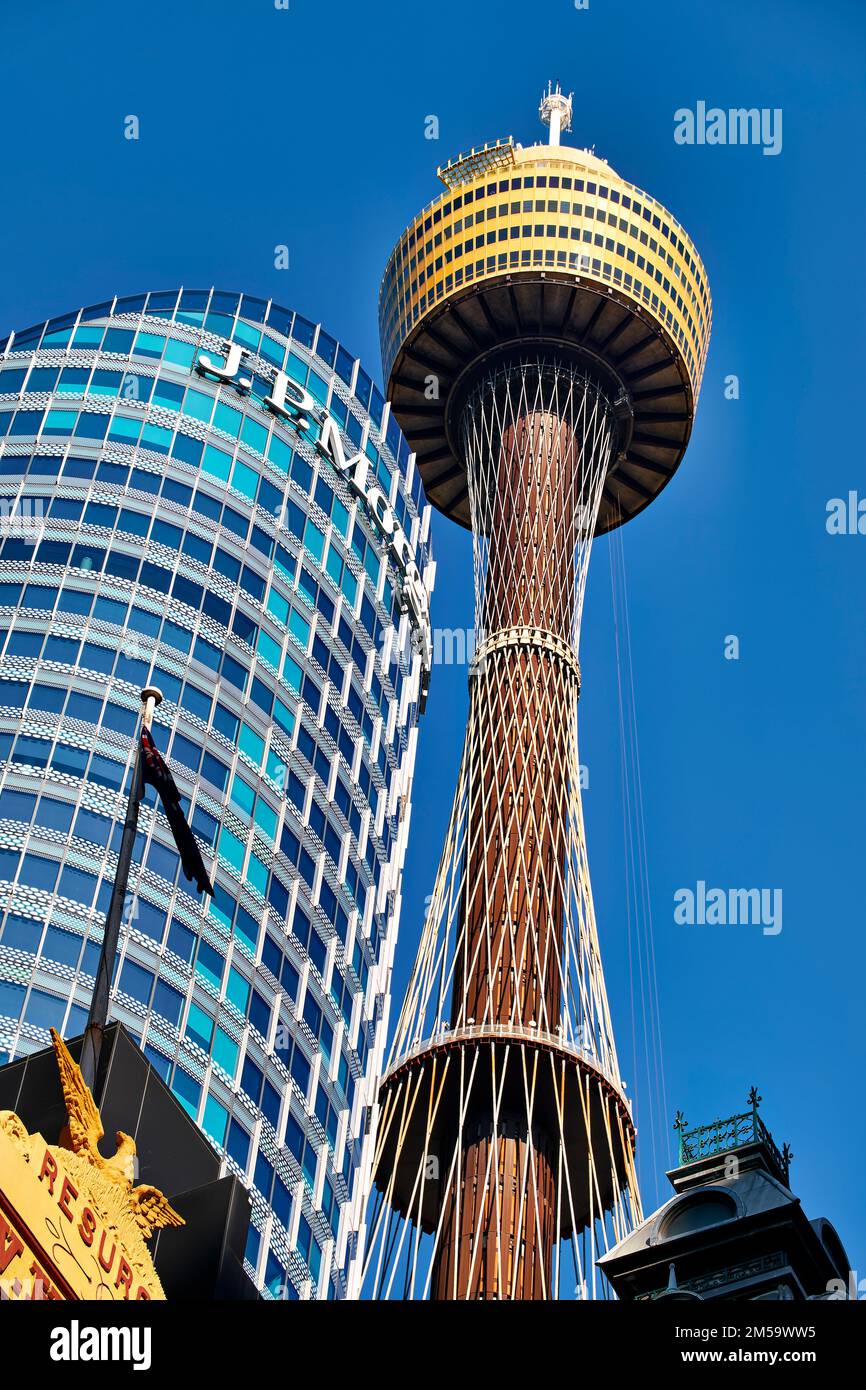 Sydney. New South Wales. Australia. The Sydney Tower Stock Photo - Alamy