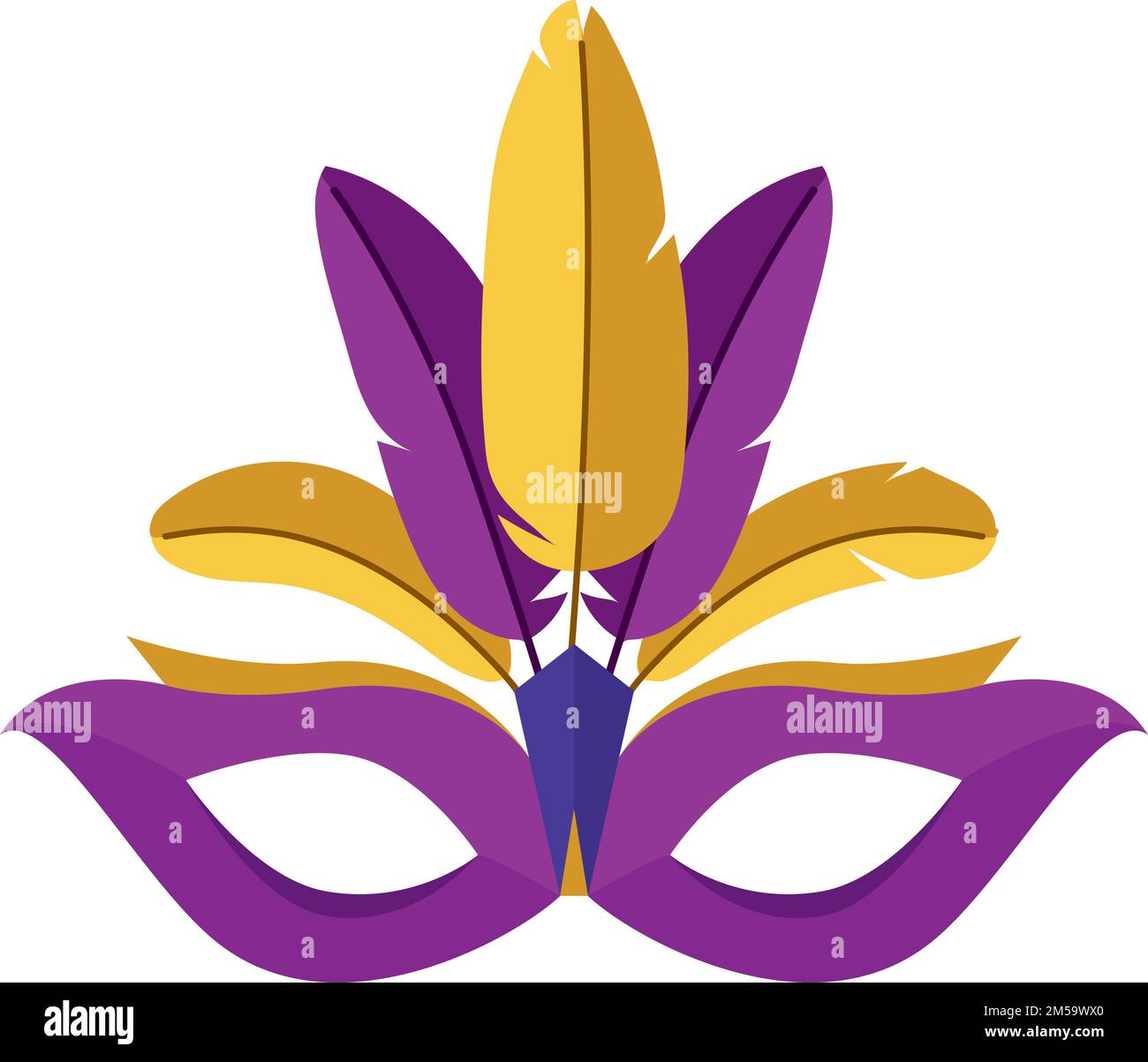 purple party mask Stock Vector Image & Art - Alamy