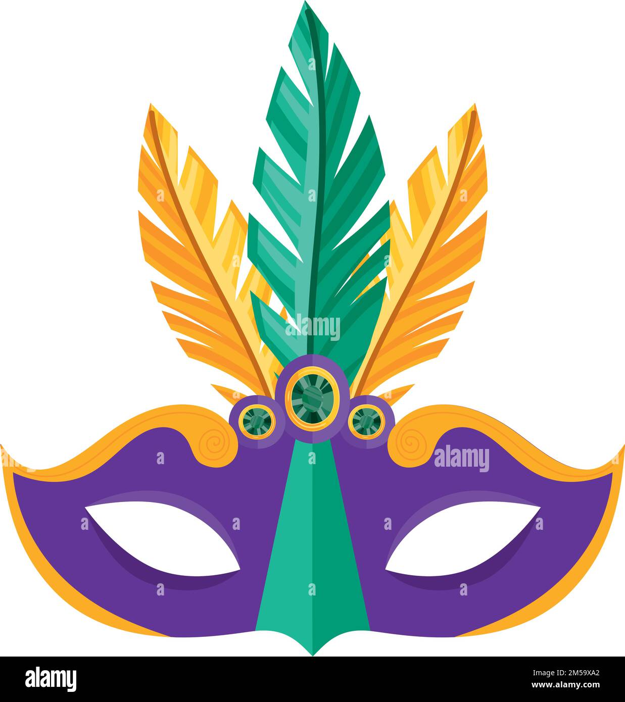 party mask illustration Stock Vector Image & Art - Alamy