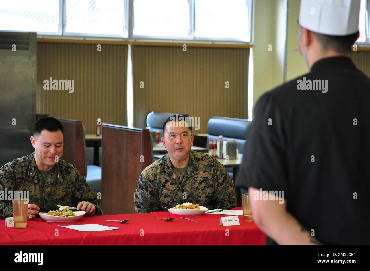 Col. Robert Bodisch, Combined Arms Training Center Camp Fuji commanding ...