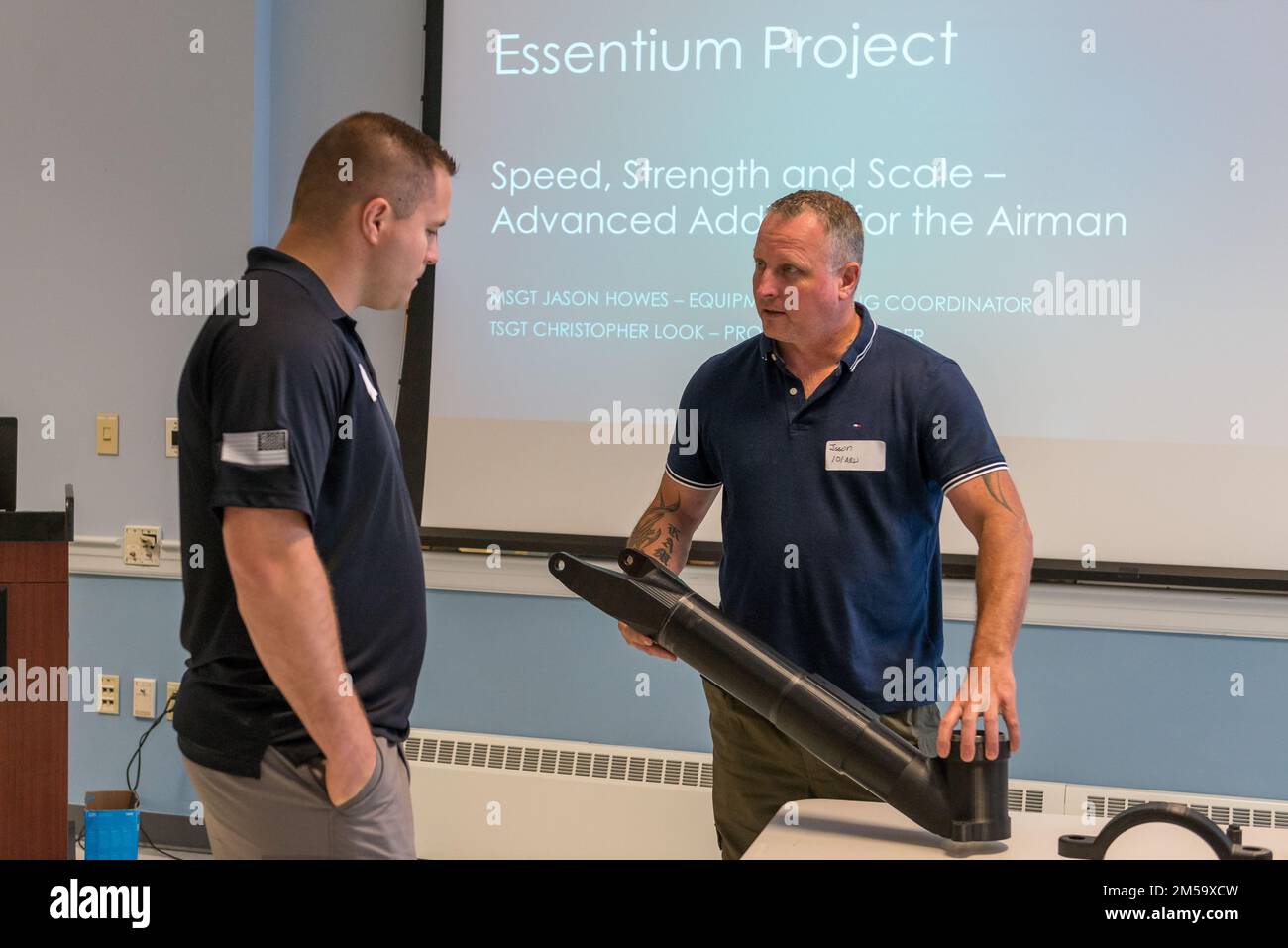 U.S. Air National Guard Master Sgt. Jason Howes, Fabrication Section ...