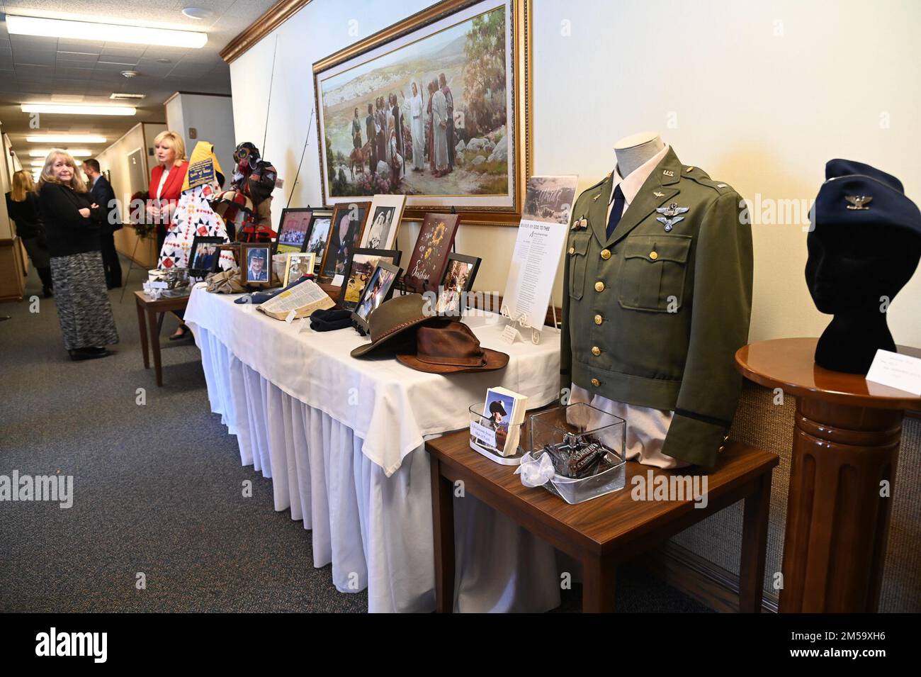 Paraphernalia from the storied career and life of retired U.S. Air ...