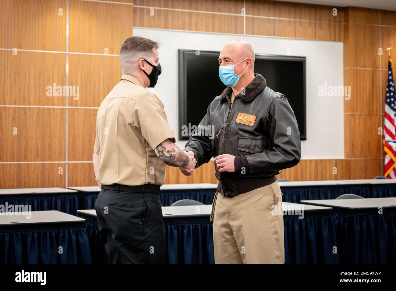 NSAW Quarterly Awards Ceremony, Jan. 2022 Stock Photo - Alamy