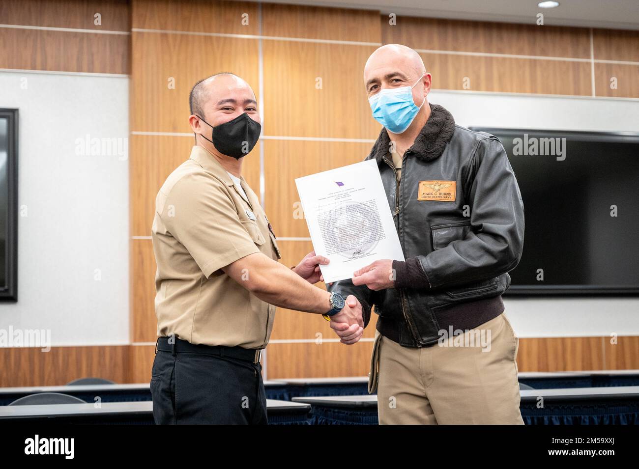 NSAW Quarterly Awards Ceremony, Jan. 2022 Stock Photo - Alamy