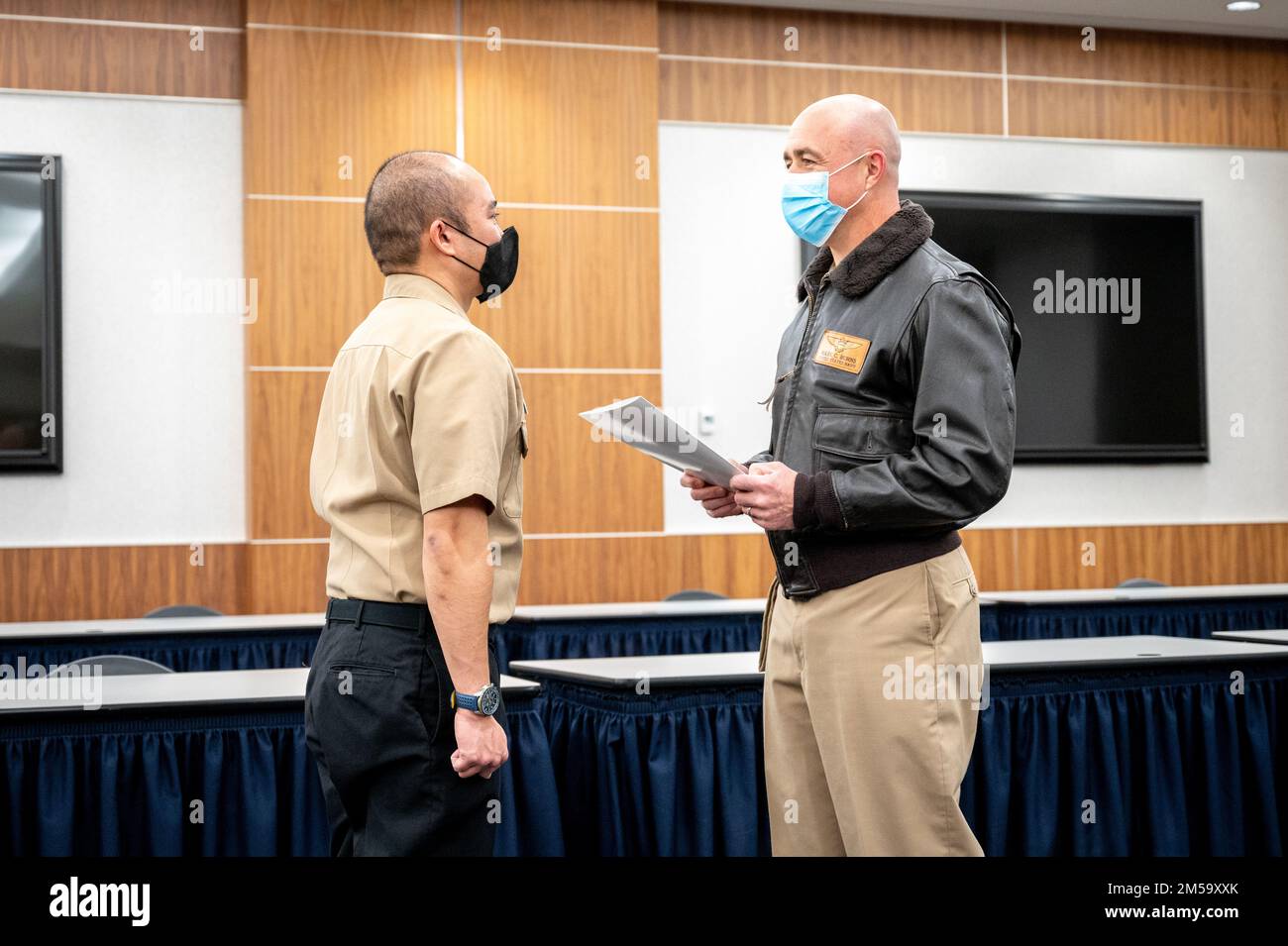 NSAW Quarterly Awards Ceremony, Jan. 2022 Stock Photo - Alamy