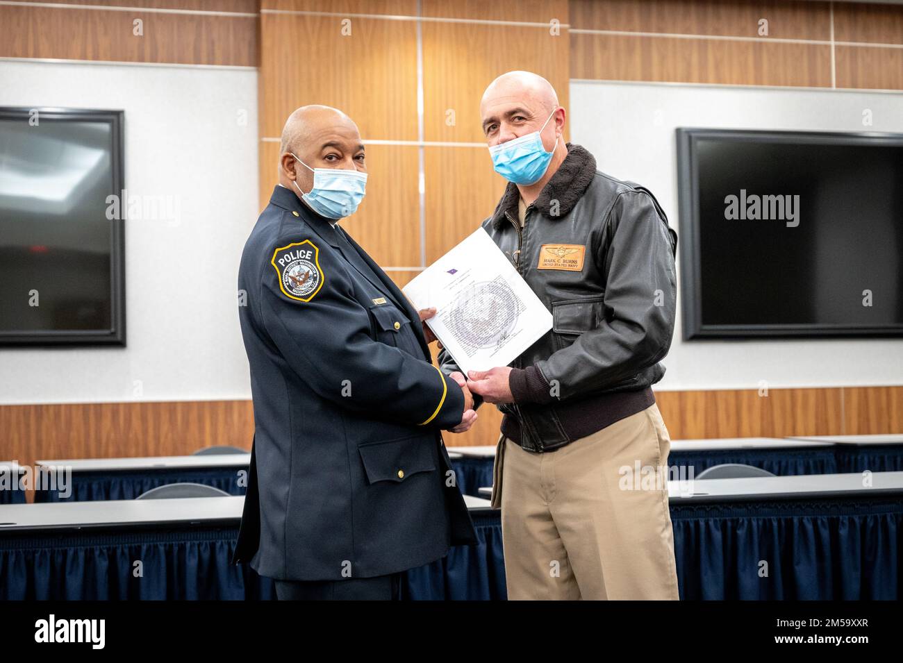 NSAW Quarterly Awards Ceremony, Jan. 2022 Stock Photo - Alamy