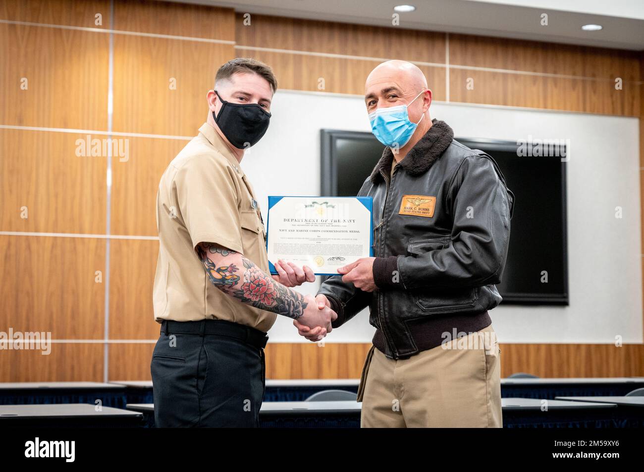 NSAW Quarterly Awards Ceremony, Jan. 2022 Stock Photo - Alamy